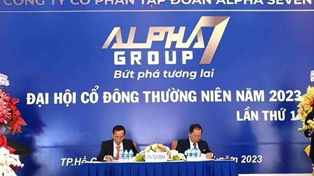 ALPHA SEVEN bị phong toả tài khoản, ngừng sử dụng hoá đơn